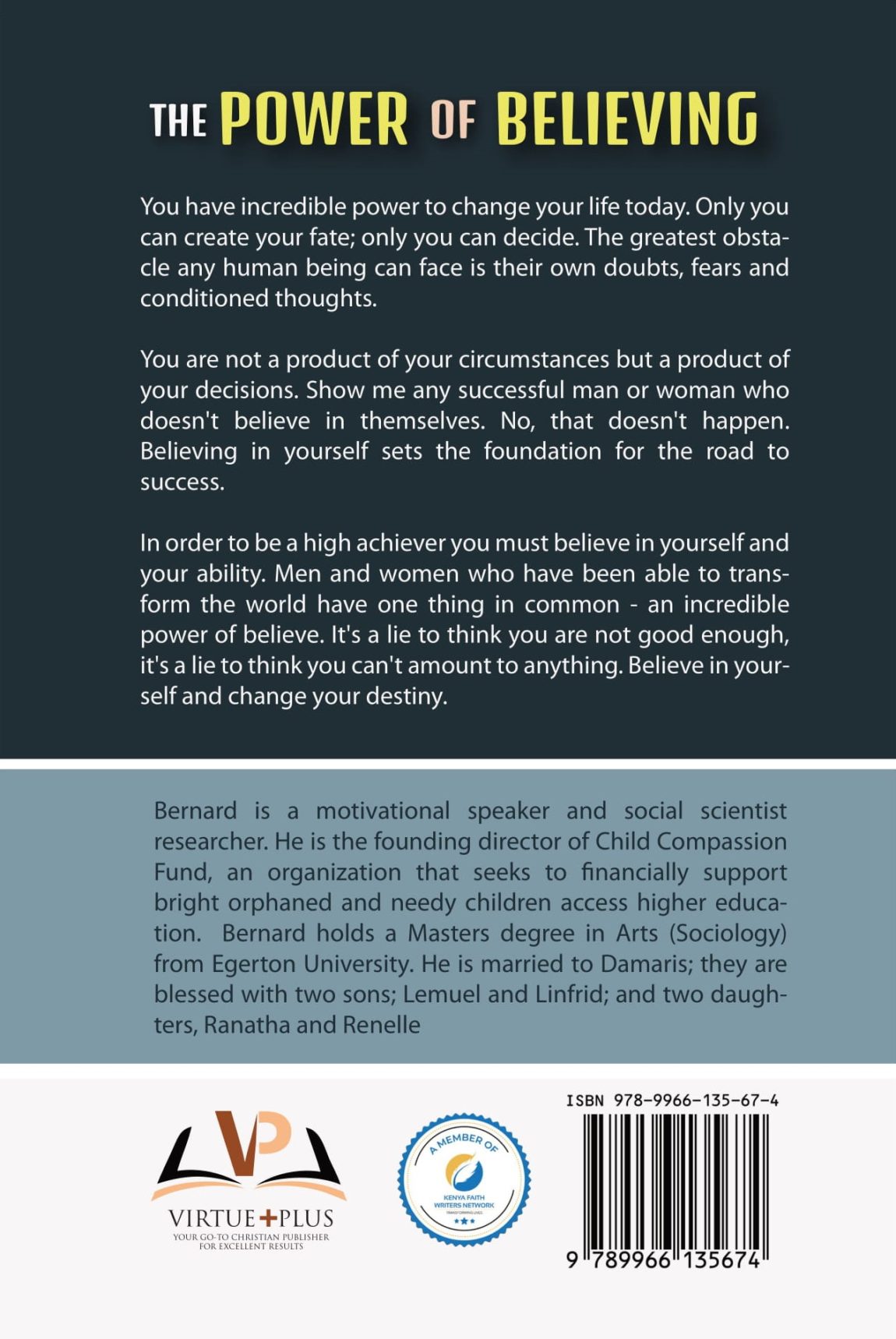 The Power of Believing - Books For My Soul